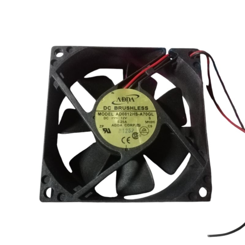Fan quạt tản nhiệt ADDA 12v 0.25A 8x8x2.5cm | Shopee Việt Nam