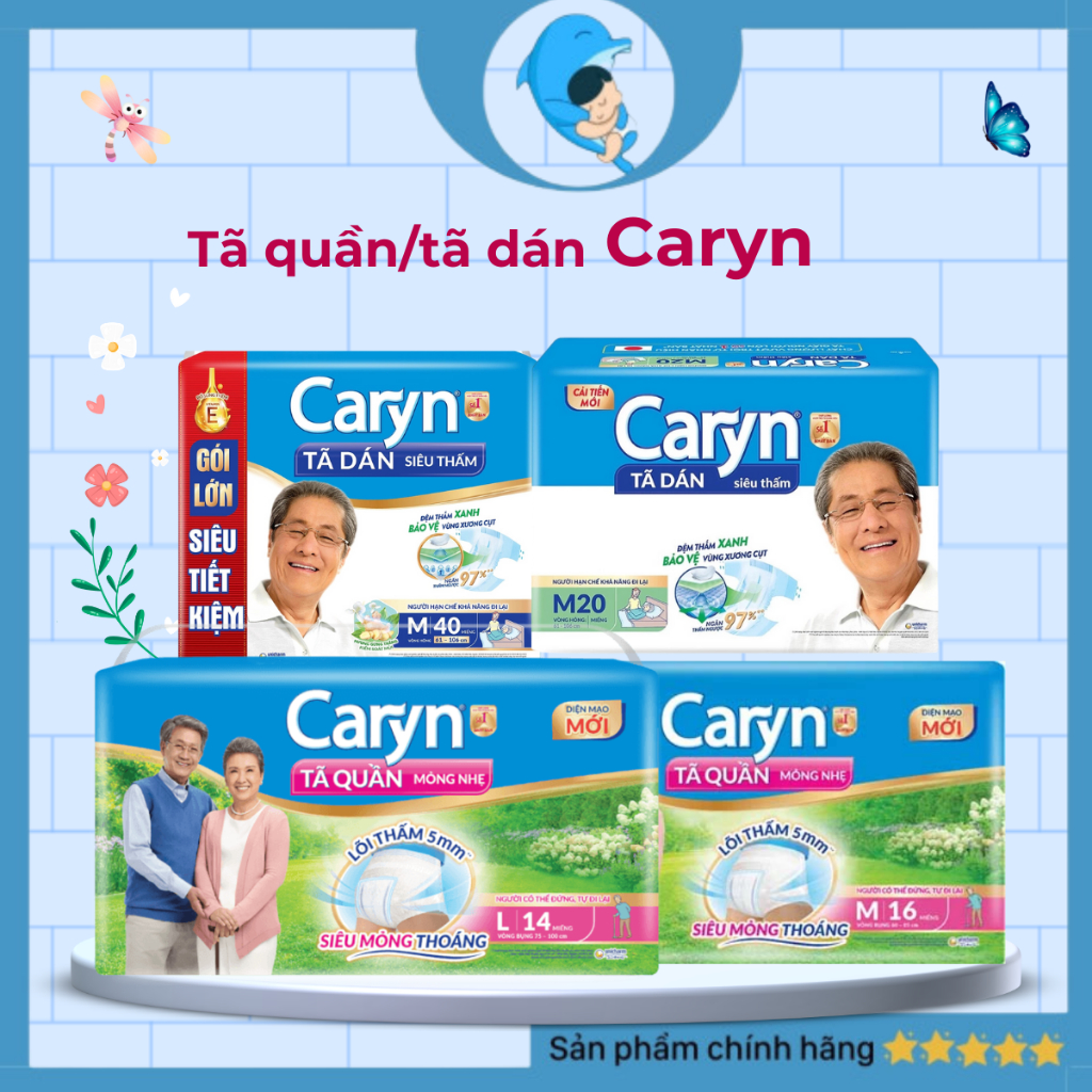 Băng vệ sinh Caryn, tả/bỉm dán/quần dành cho mẹ mới sinh và dành cho ...