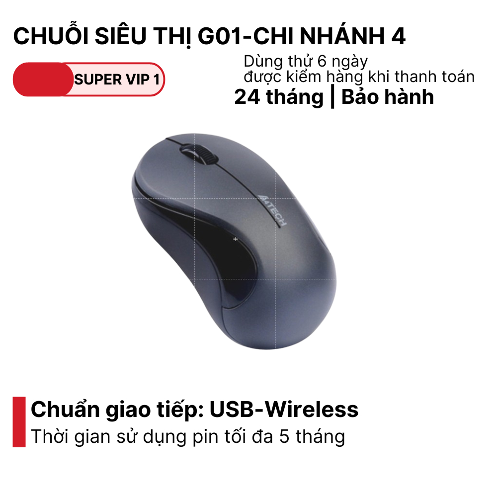 Chuột Máy Vi Tính Không Dây Mouse A4tech G3-270n | Shopee Việt Nam
