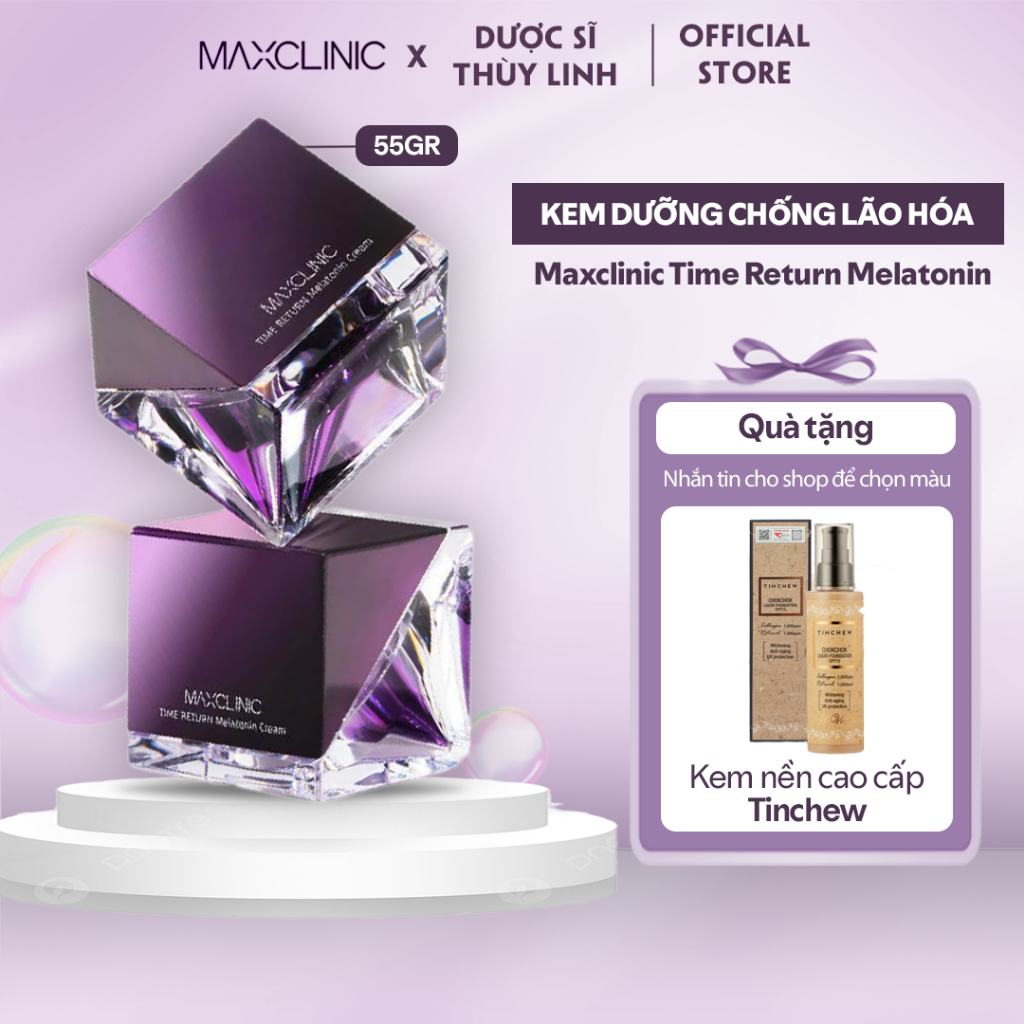 Kem Dưỡng Chống Lão Hóa Maxclinic Time Return Melatonin Cream 55g ...