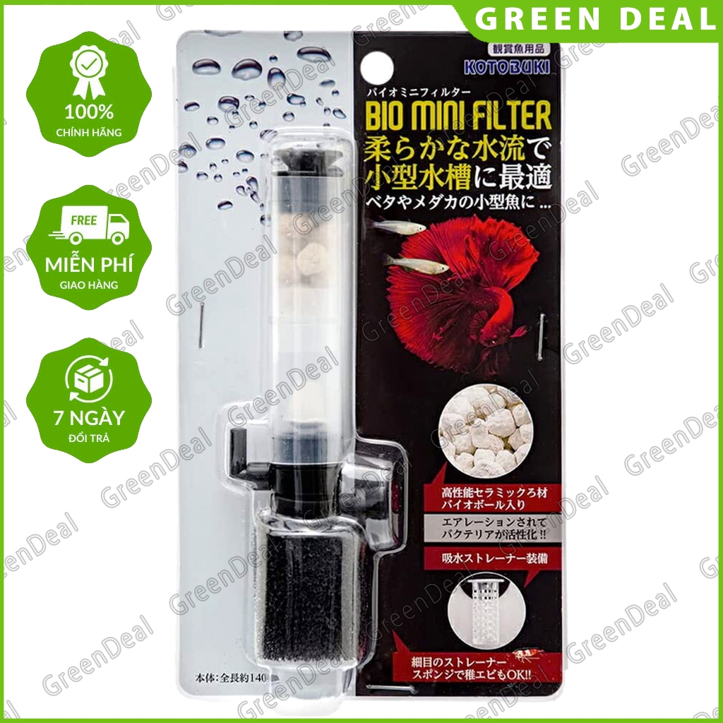 KOTOBUKI - BIO Mini Filter | Lọc BIO mini làm sạch bụi nước và tạo vi ...