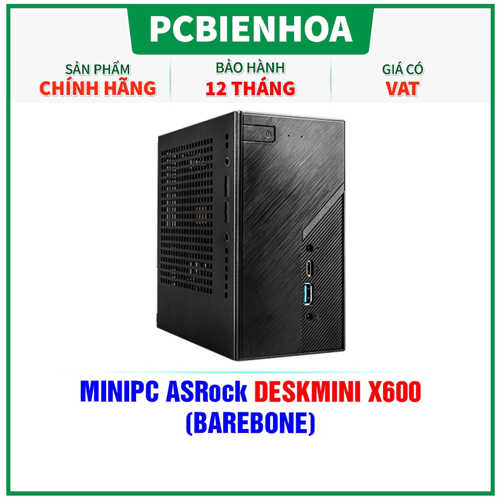 Mini PC ASRock DeskMini X600 - DESKMINI-X600/BB/B/US-36T | Shopee Việt Nam