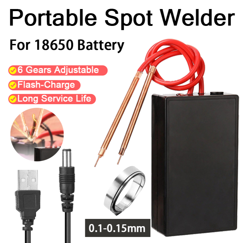 5300mah Máy hàn điện thoại di động 6 bánh răng DIY Máy hàn pin lithium ...