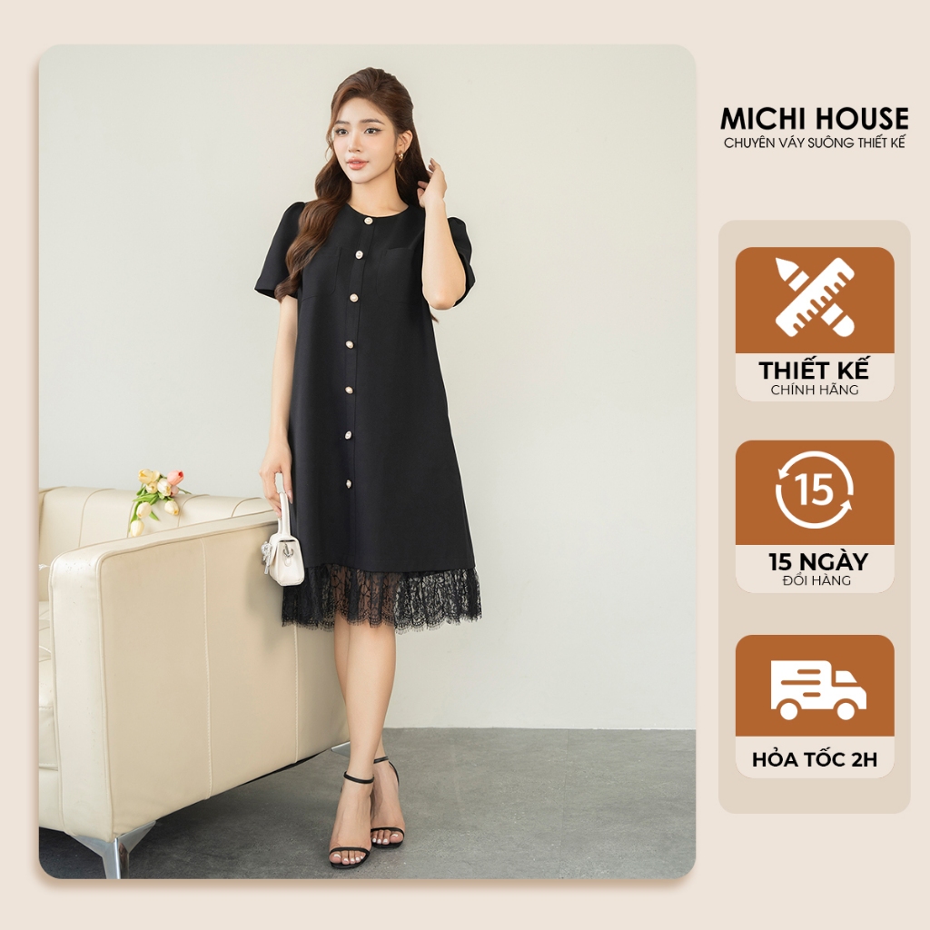 Đầm Suông MICHI House Váy Xuông Đuôi Cá Dự Tiệc Dáng Dài Có Bigsize V724 | Shopee Việt Nam