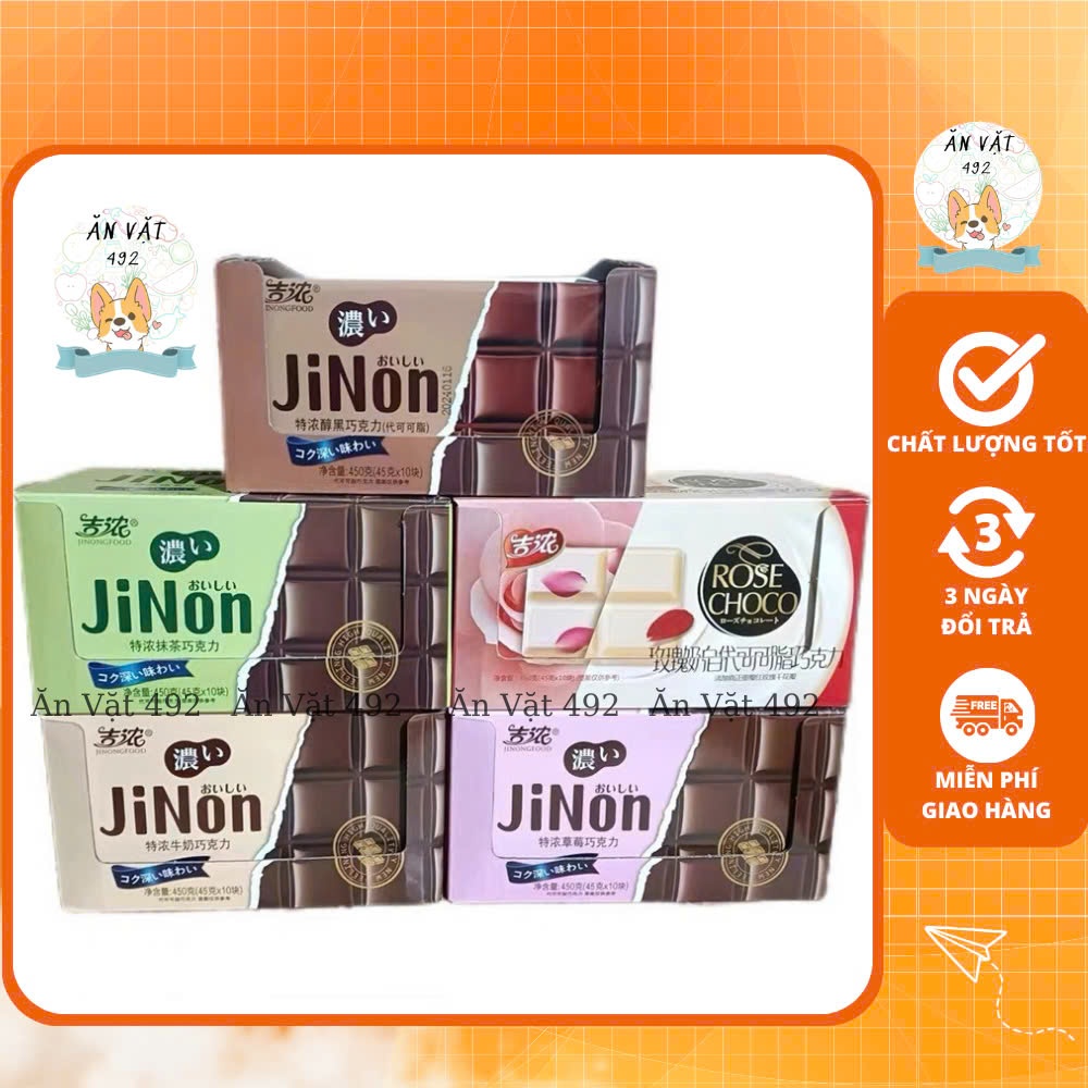Kẹo Socola JiNon Vị Matcha, Hoa Hồng, Sữa, Dâu - Ăn Vặt 492 | Shopee ...