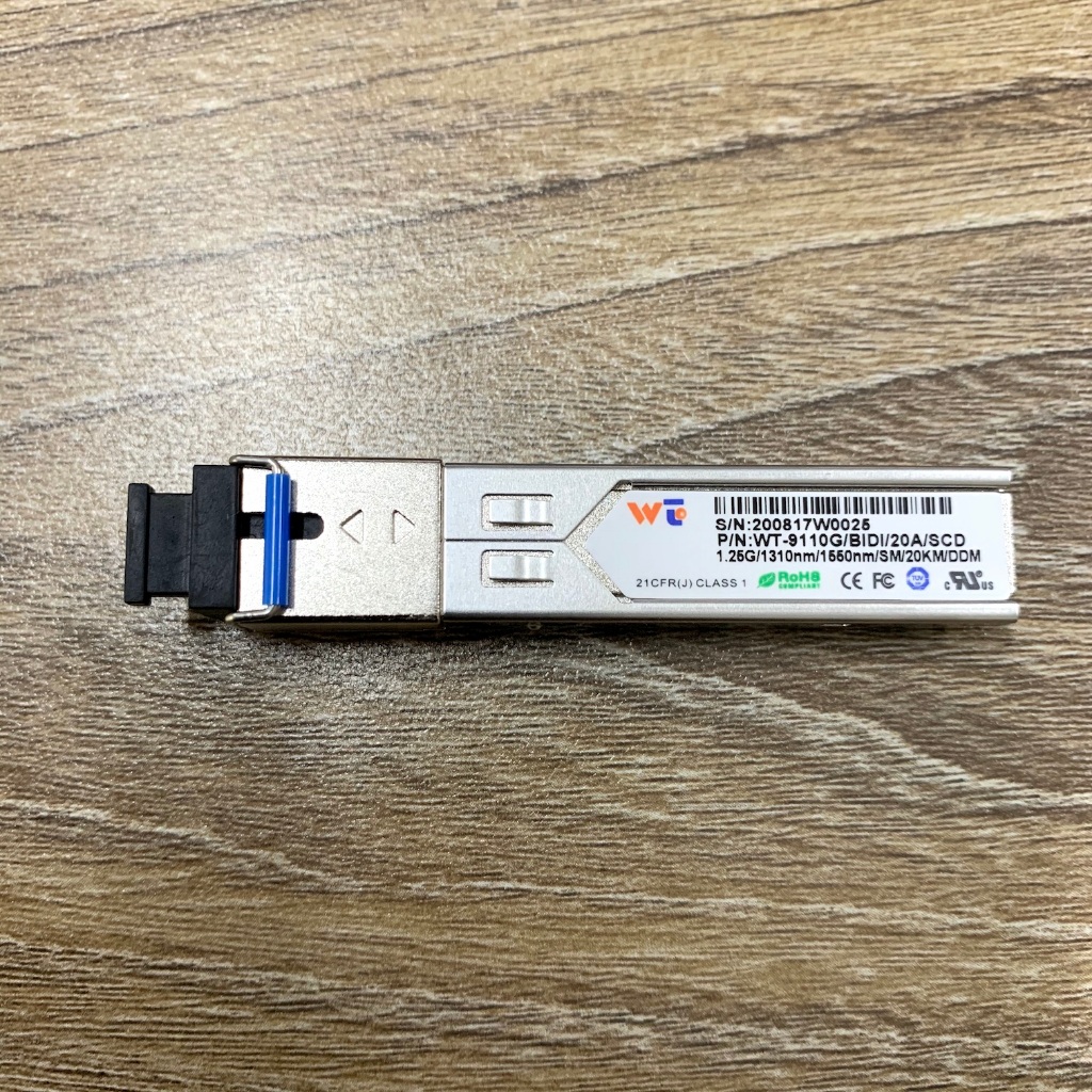 Module SFP SC 1FO 1.25Gbps Single Mode Single Fiber 20KM WINTOP ...