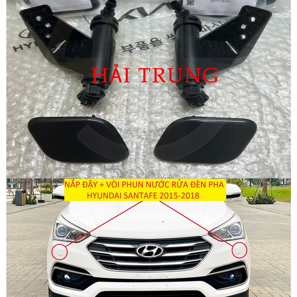 NẮP VÒI PHUN NƯỚC RỬA ĐÈN PHA HYUNDAI SANTAFE 2016-2018 986722W500 ...
