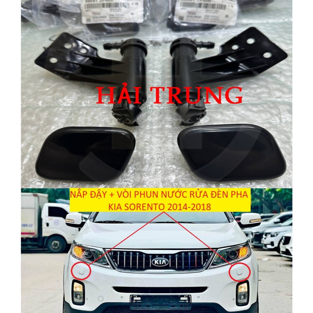 NẮP VÒI PHUN NƯỚC RỬA ĐÈN PHA KIA SORENTO 2014-2018 MÃ 986802P500 ...