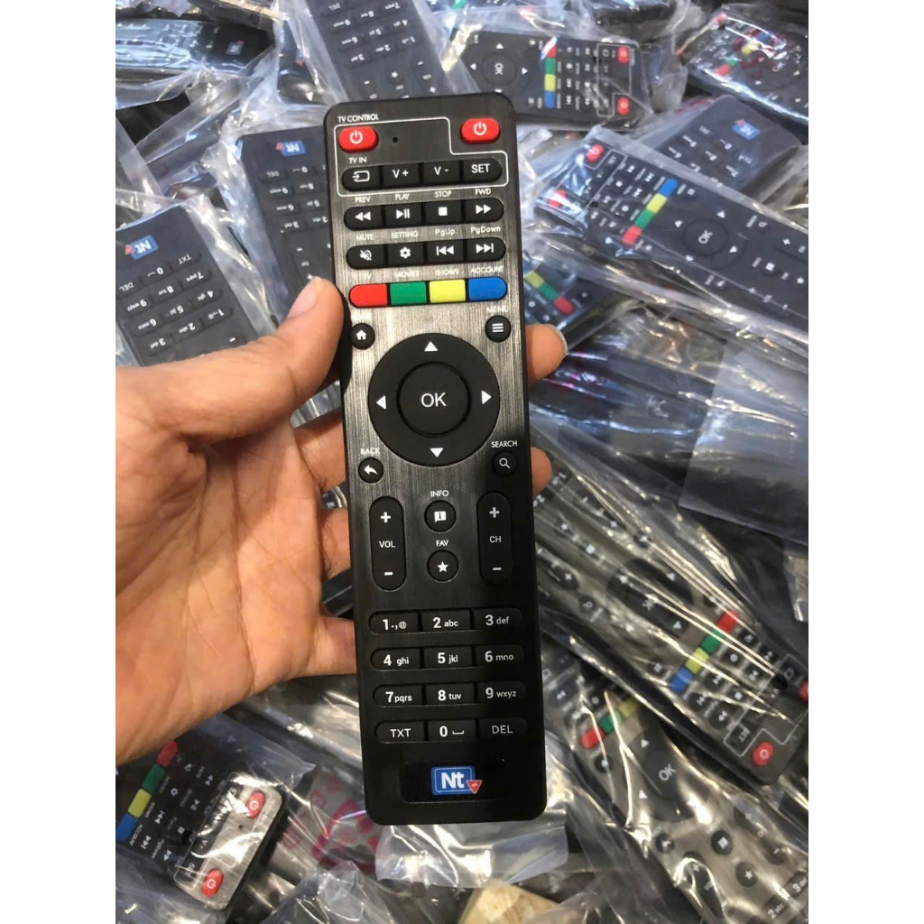 Điều Khiển Đầu Thu VNPT SmartBox -Remote dùng cho đầu thu FPT 2018 ( Khiển zin tháo máy ...