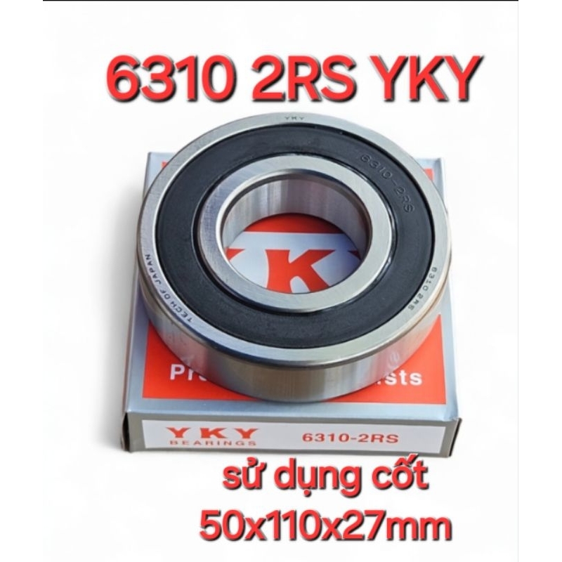 vòng bi 6310 2RS YKY (50x110x27mm) | Shopee Việt Nam