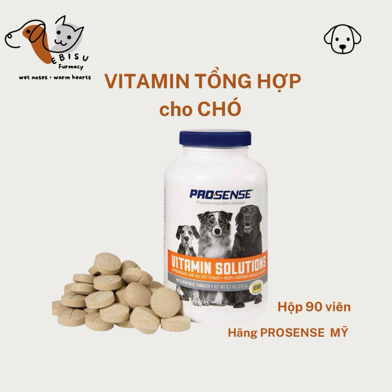[NEW] [Date 03.2027] Prosense multi vitamin for dogs - Vitamin tổng hợp ...