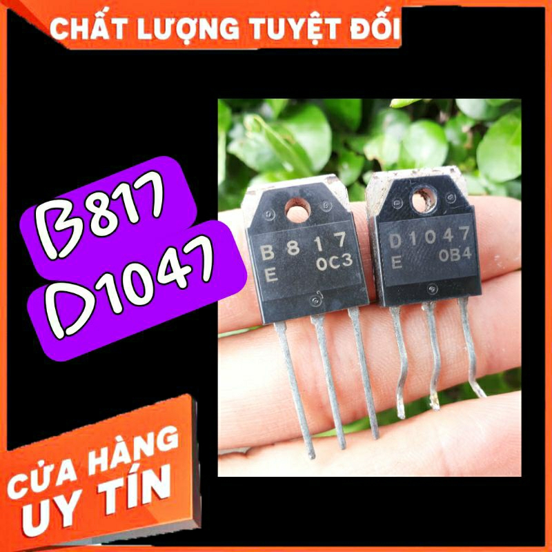 Sò công suất B817 D1047 hàng tháo máy chân dài như zin chuẩn hãng ...