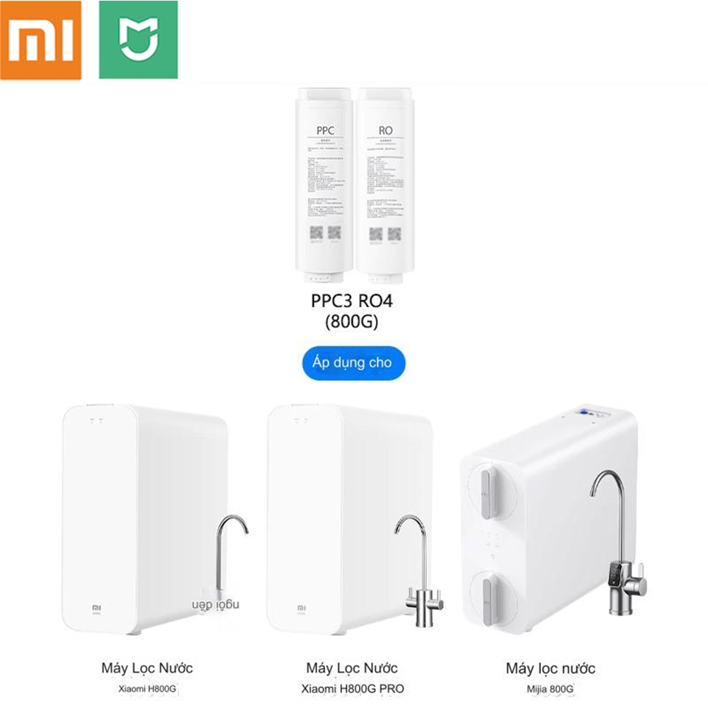 Lõi máy lọc nước Xiaomi 800G , H800G, H800 Pro | Shopee Việt Nam