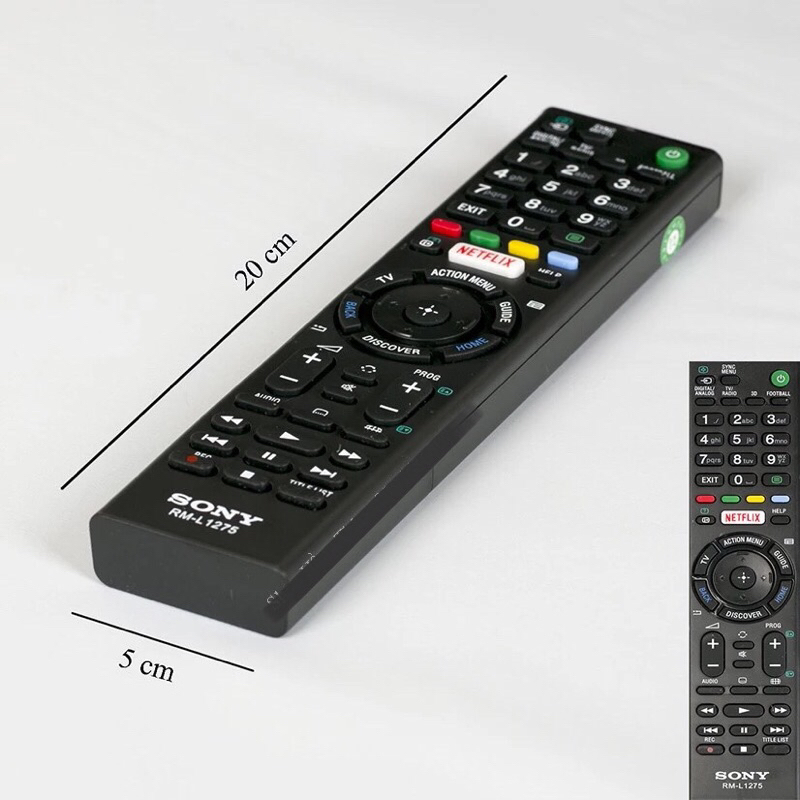 Remote Tivi Sony RM-1275 , RM-1370 + Pin. | Shopee Việt Nam