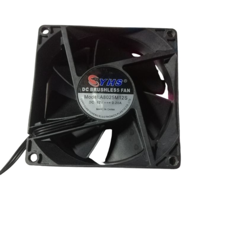 Fan quạt tản nhiệt 12v 0.2A 8x8x2.5cm YHS | Shopee Việt Nam