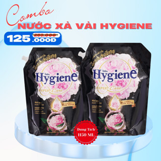 COMBO 2 Túi Nước Xả Vải Hygiene Hương Hoa Mẫu Đơn Túi Đen - Thể Tích 1150ML | Shopee Việt Nam