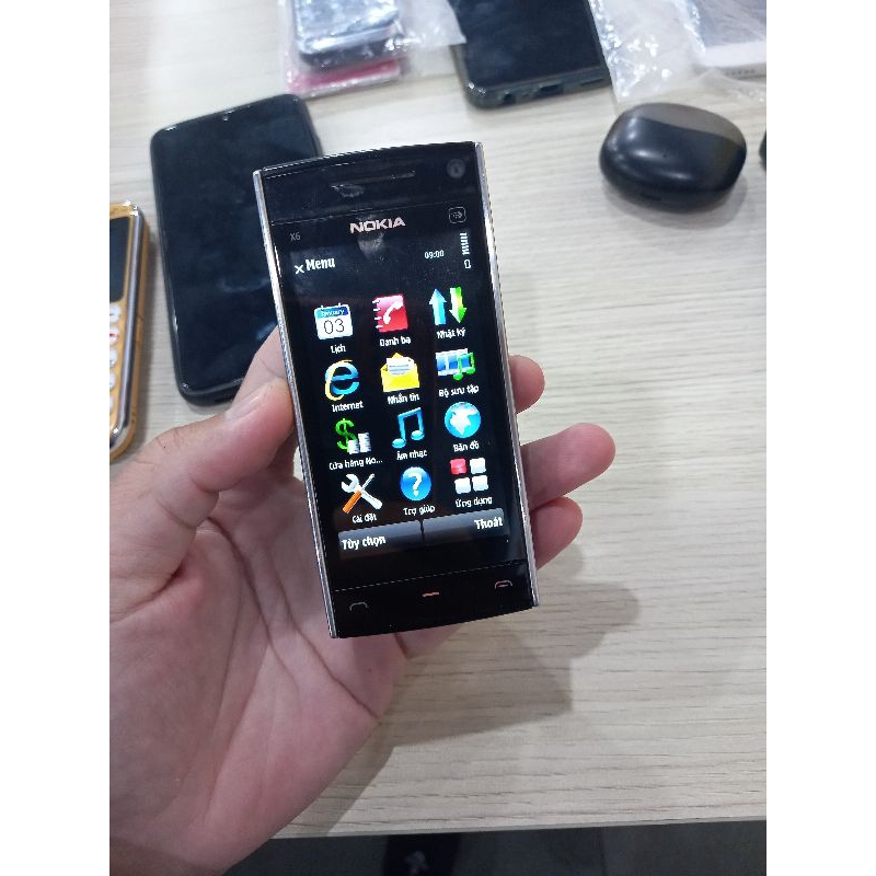 Điện thoại Nokia X6-00 sưu tầm ( không xài sim ) | Shopee Việt Nam