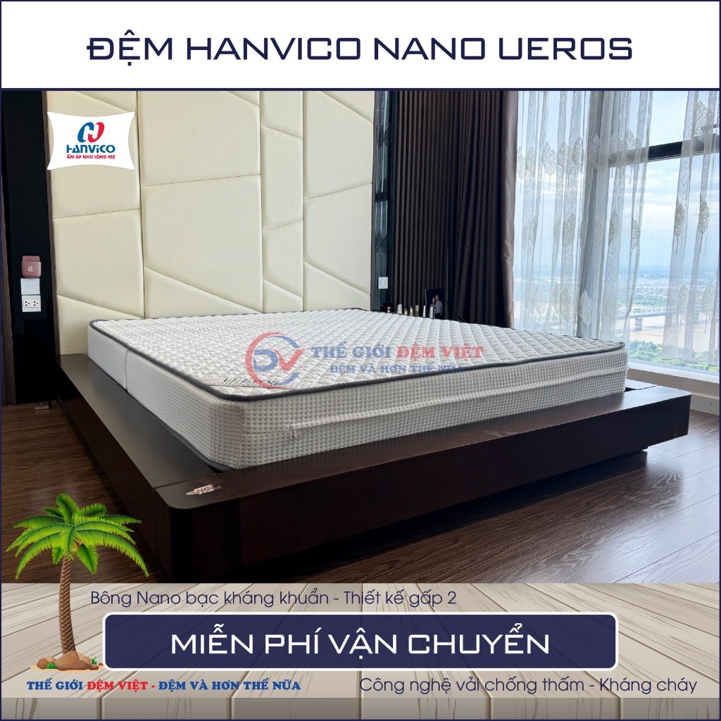 [FREE SHIP MỘT PHẦN] ĐỆM BÔNG ÉP HANVICO NANO UEROS - CHỐNG MÙI VÀ ẨM ...