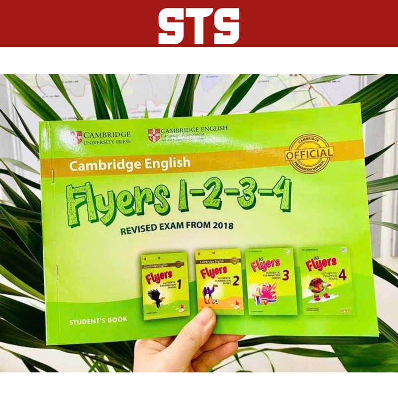 Sách - Cambridge Flyers in gộp 1234 | Shopee Việt Nam