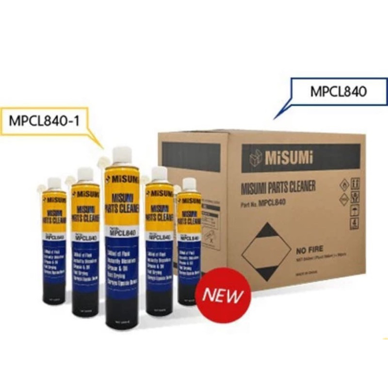(Combo) 5 Chai xịt rửa linh kiện dầu mỡ, vòng bi...MISUMI Cleaner Nhật Bản MPCL840 | Shopee Việt Nam