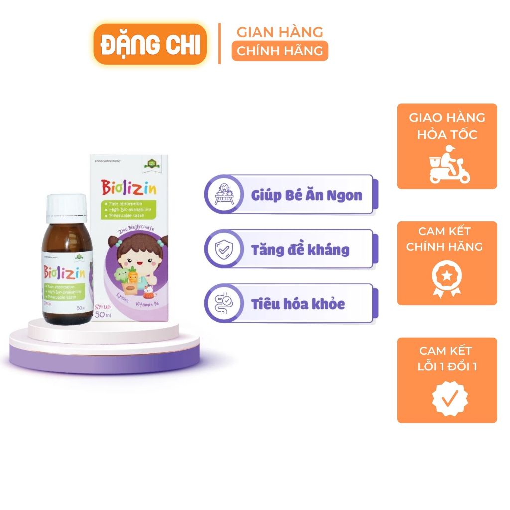 Kẽm Biolizin Aplicaps dạng siro vị đào thơm ngon lọ 50ml | Shopee Việt Nam