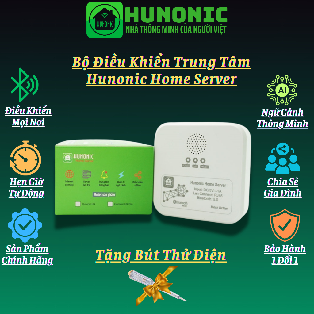 Bộ Điều Khiển Trung Tâm Hunonic Home Server | Shopee Việt Nam