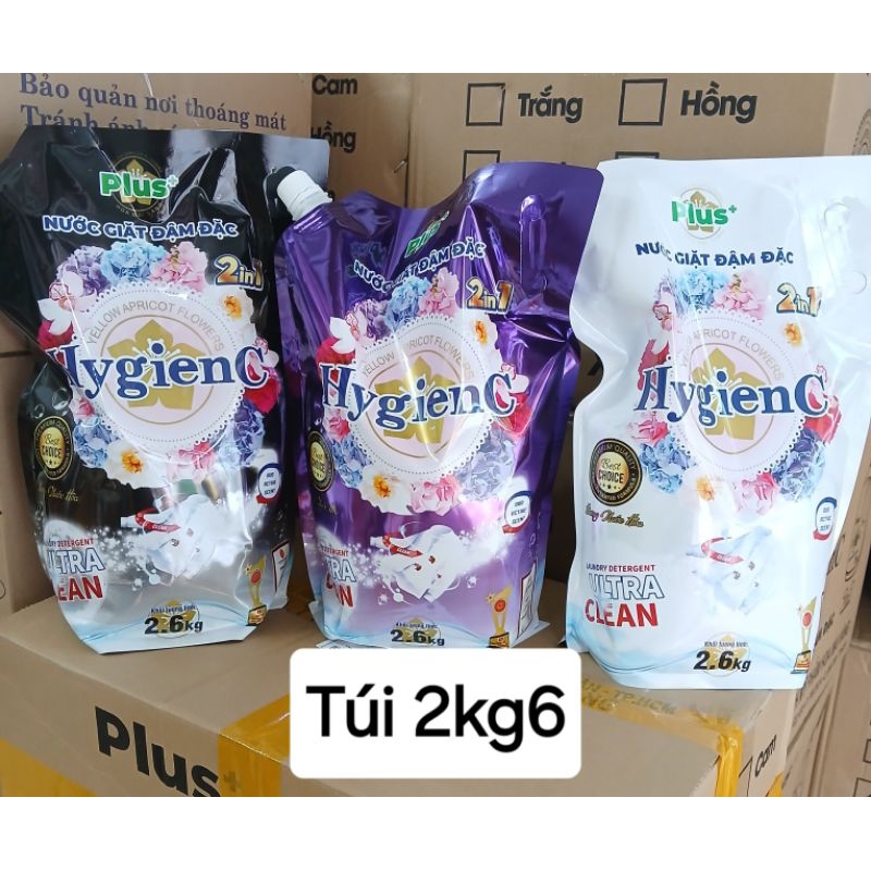 [TÚI 2kg6] Túi Nước Giặt Xã HEGIENC 2kg6 Đậm Đặc Thơm Lâu | Shopee Việt Nam