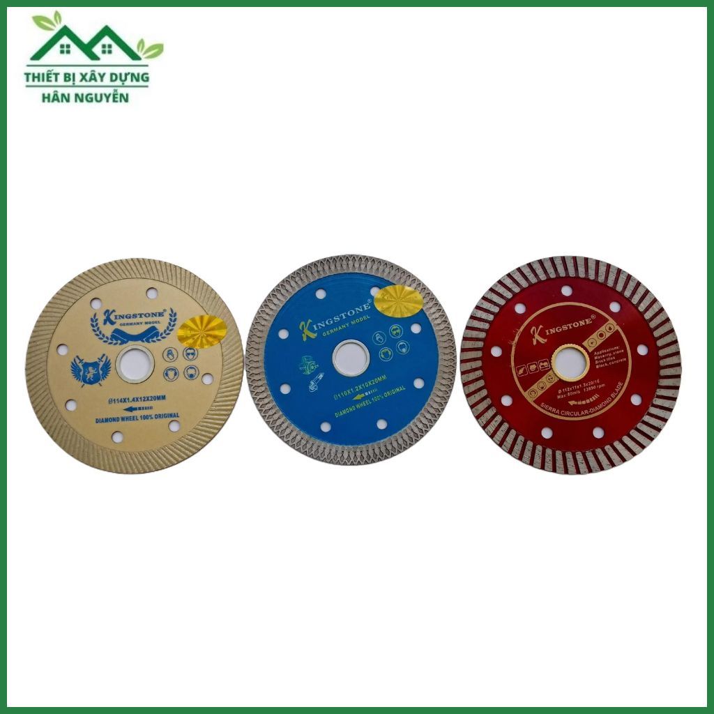Lưỡi cắt gạch kim cương đa năng Kingstone 110 đến 112mm, đĩa cắt gạch, đá ,bê tông | Shopee Việt Nam