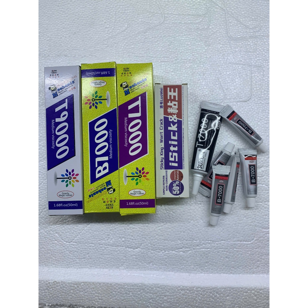 Keo dán viền điện thoại B7000 / T7000 / T9000 / istic - 3ML / 15ml / 50ml | Shopee Việt Nam