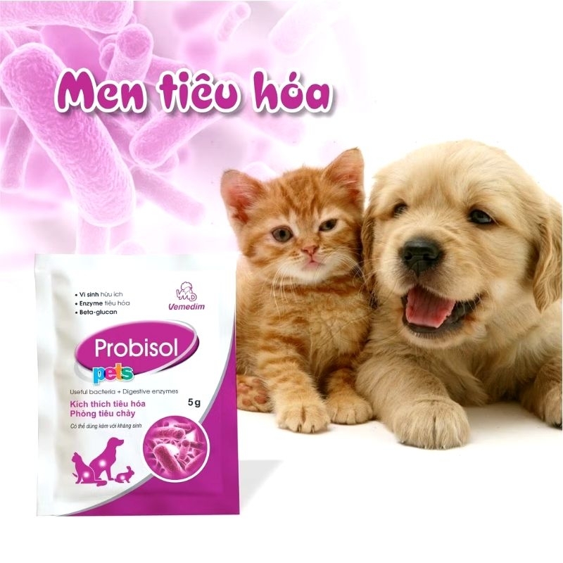 Vemedim PROBISOL PETS-MEN TIÊU HÓA CHO CHÓ, MÈO | Shopee Việt Nam