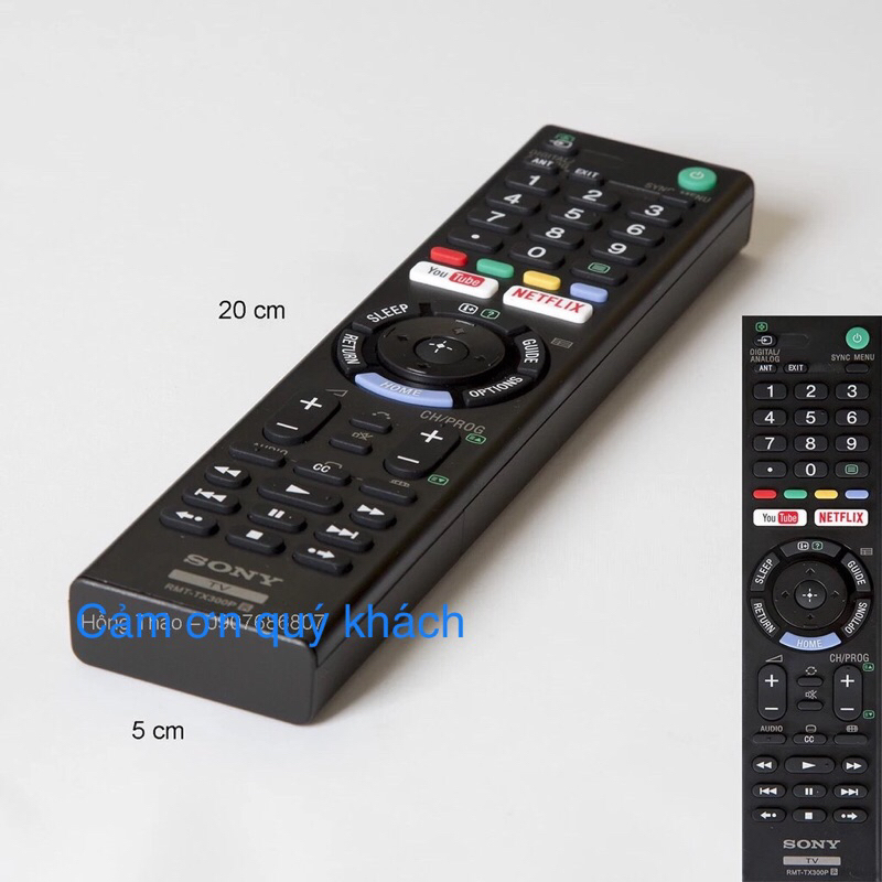 Remote Tivi Sony RMT TX300P+ Pin | Shopee Việt Nam