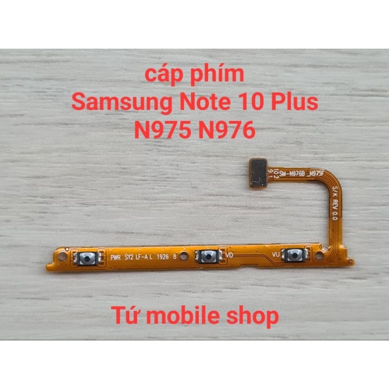 Cáp phím nguồn , phím âm lượng Samsung Note 10 Plus N975 N976 | Shopee ...