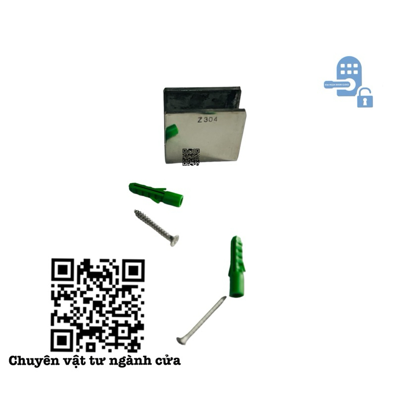 Pass U inox 304 bản 45mm . Dùng bắt kệ nhà tắm / gia cố kính cố định ...
