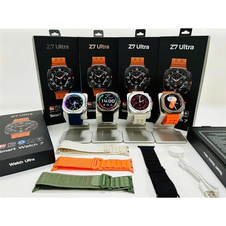 Đồng hồ thông minh Z7 Ultra dành cho nam, thể thao ngoài trời, màn hình ...