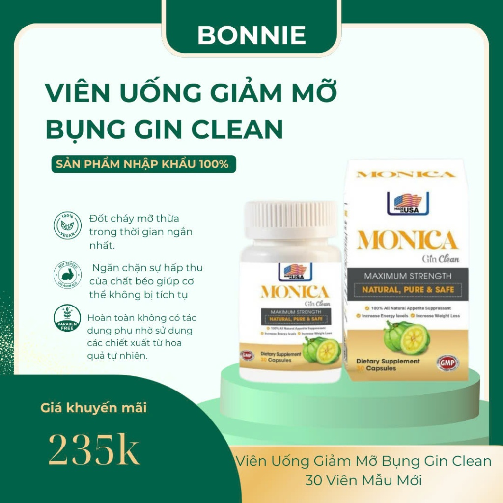 Viên Uống Giảm Cân Đốt Mỡ Siết Cơ Tan Mỡ Cấp Tốc Gin Clean Maximum Strength 30 Viên | Shopee ...