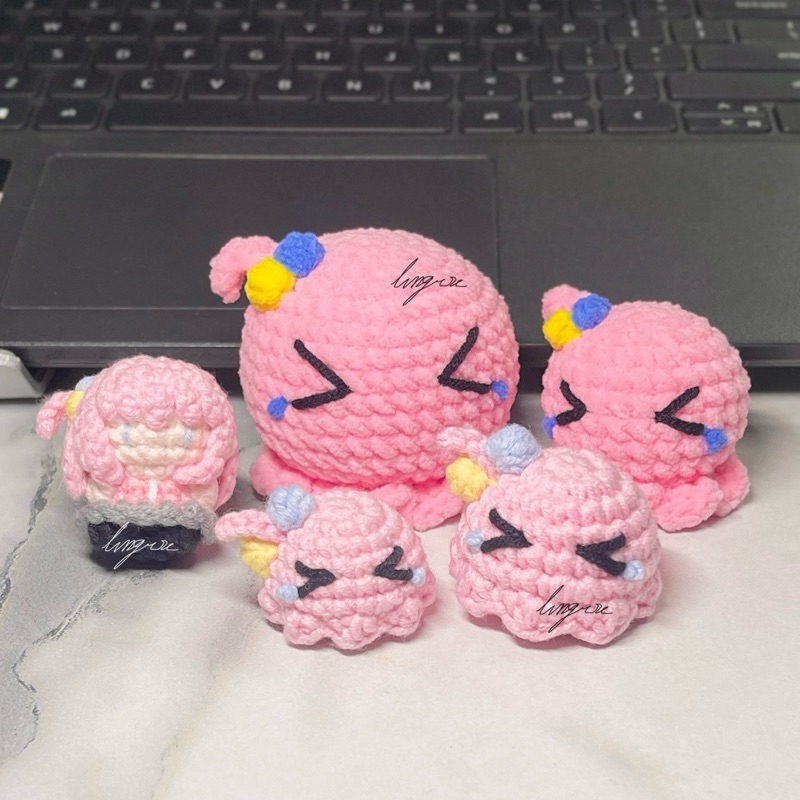 Móc khoá len Bocchi the rock | Chibi doll crochet | Handmade | Ling's ...
