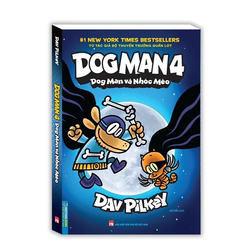 Sách - Dog Man 4 - Dog Man và nhóc mèo | Shopee Việt Nam