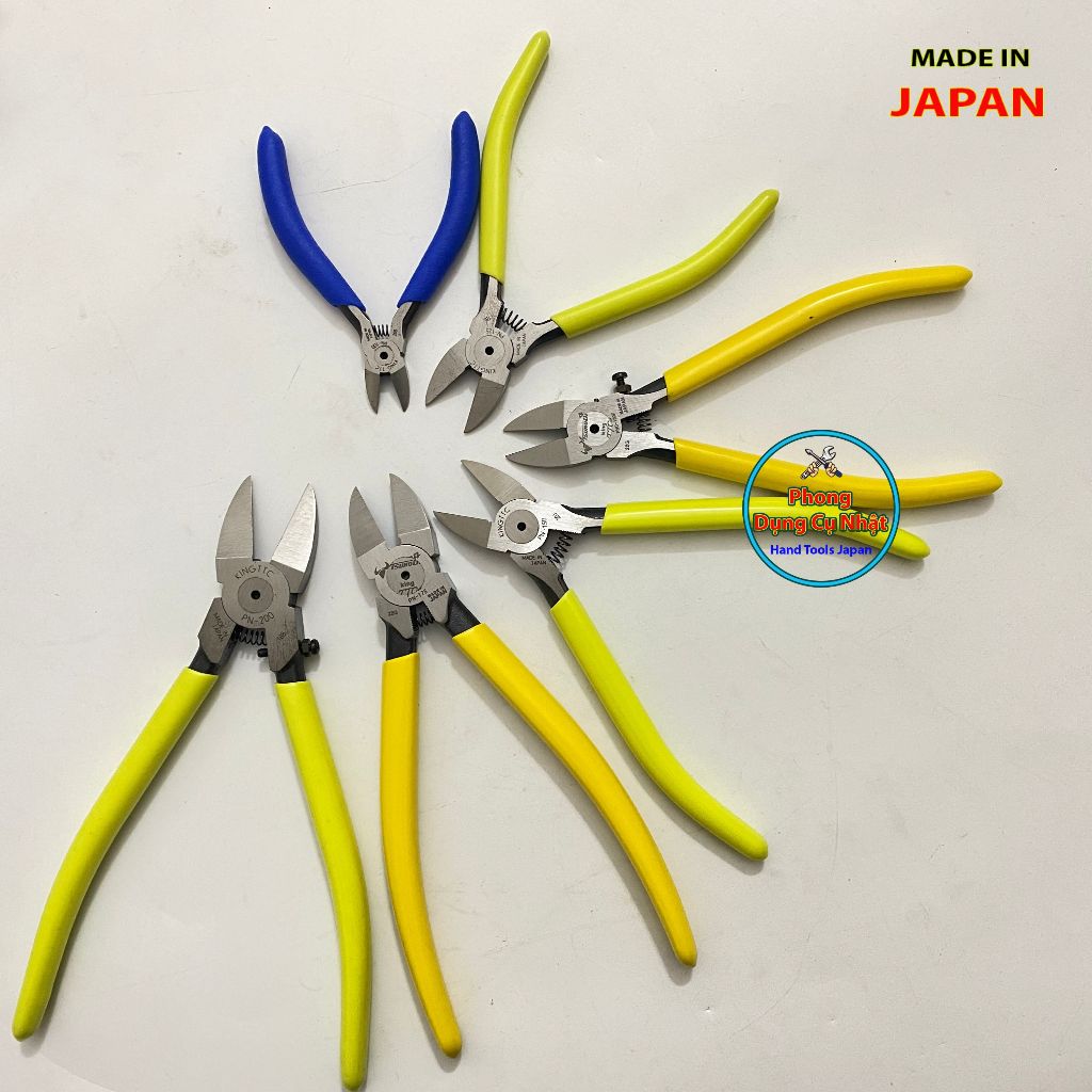 Kìm cắt nhựa 4 đến 8 inch Tsunoda King TTC Nhật Bản PN-100, PN-125, PN-150, PNC-150F, PN-175, PN ...
