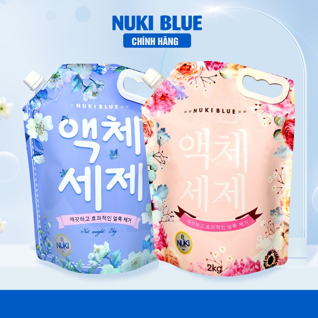 NƯỚC GIẶT TÚI NUKI BLUE ( 2KG) | Shopee Việt Nam