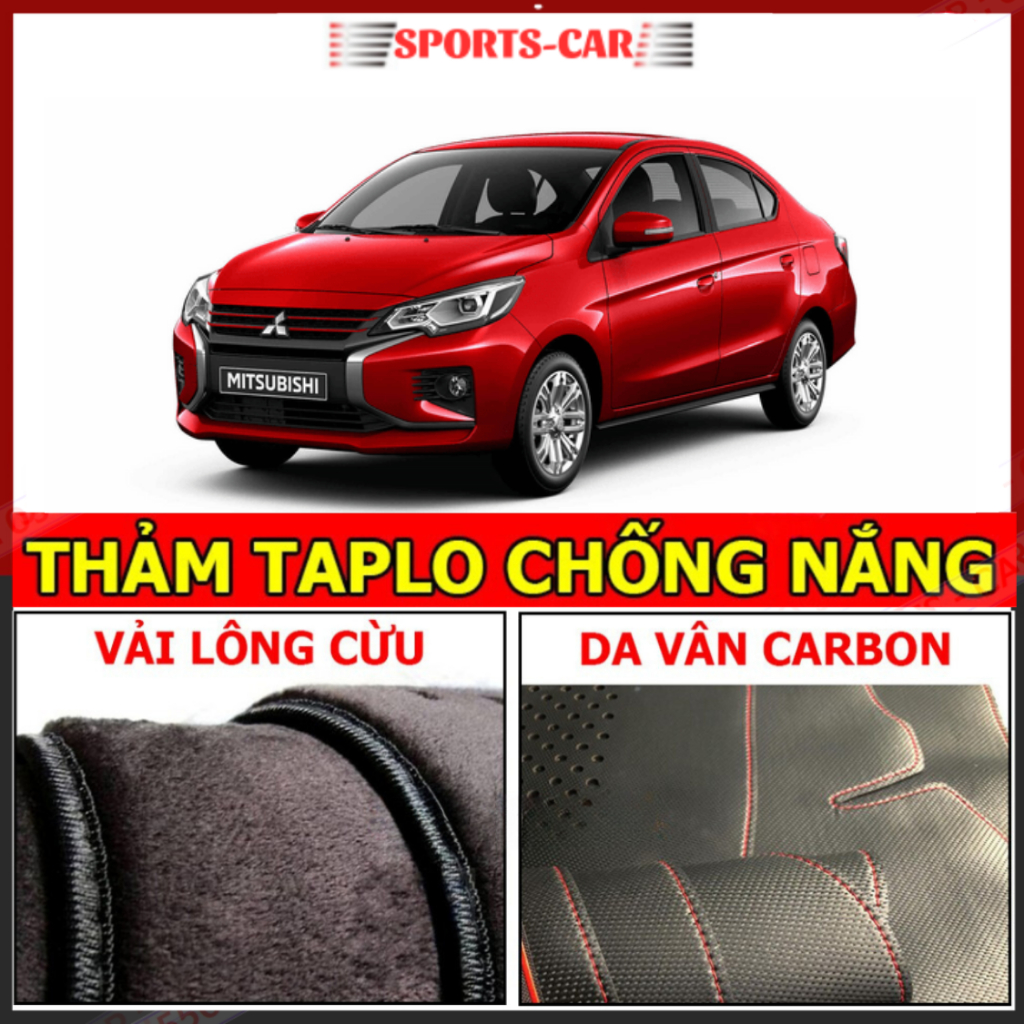 Thảm phủ taplo xe Mitsubishi Attrage cao cấp chống nắng | Shopee Việt Nam