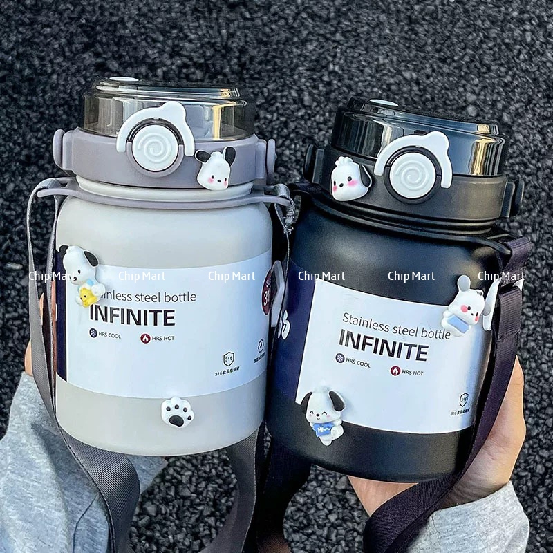 Bình Giữ Nhiệt Boss 800ml Cao Cấp Lõi Inox 316 Có Quai Xách,dây đeo,Kèm ...