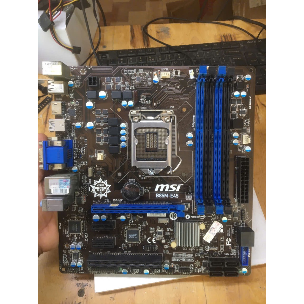 Mainboard MSI B85M-E45 4 khe ram | Shopee Việt Nam
