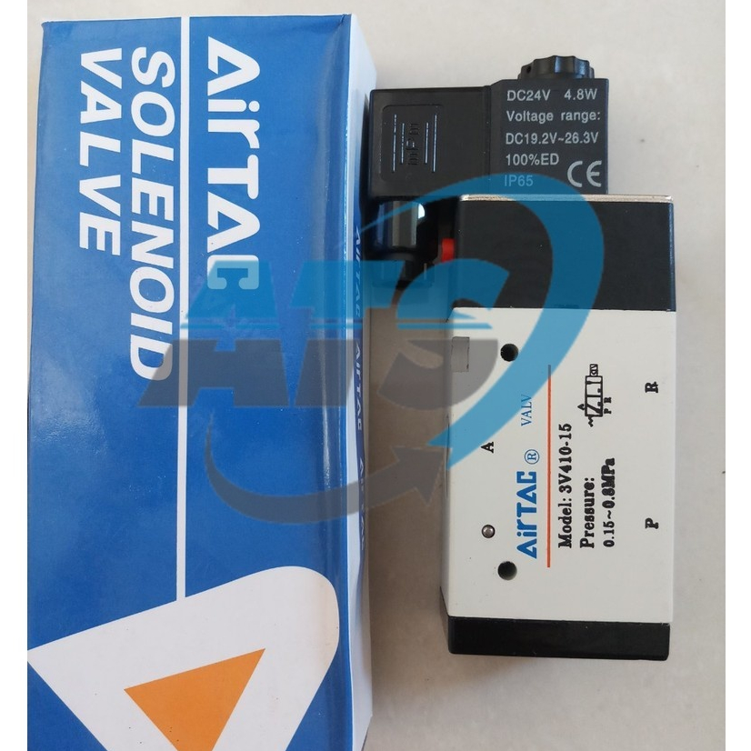 ATS_van điện từ khí nén AIRTAC 3V410-15 ren 21mm | Shopee Việt Nam