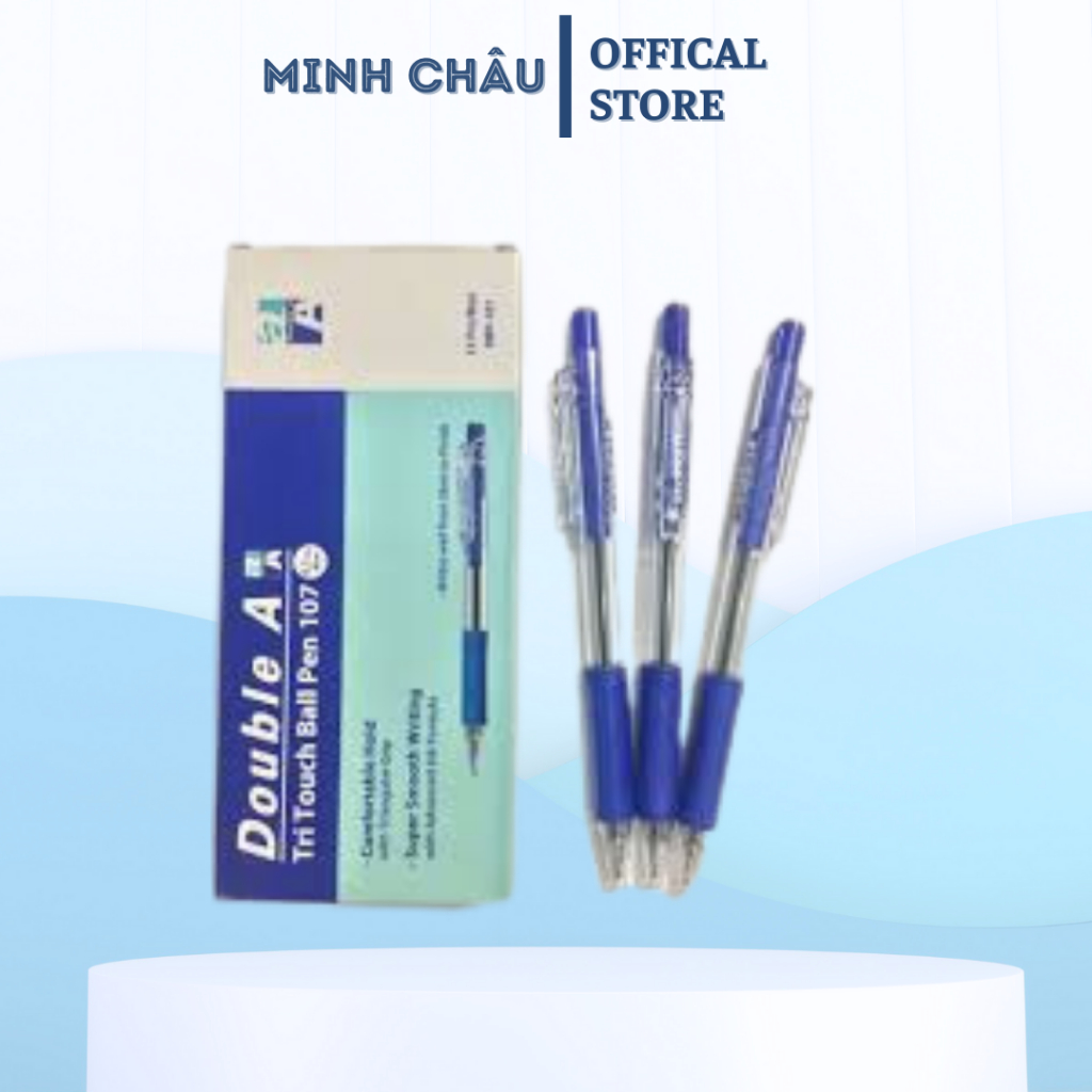 Combo 2 Chiếc Bút Bi Tri Touch Double A (0.7mm) | Shopee Việt Nam