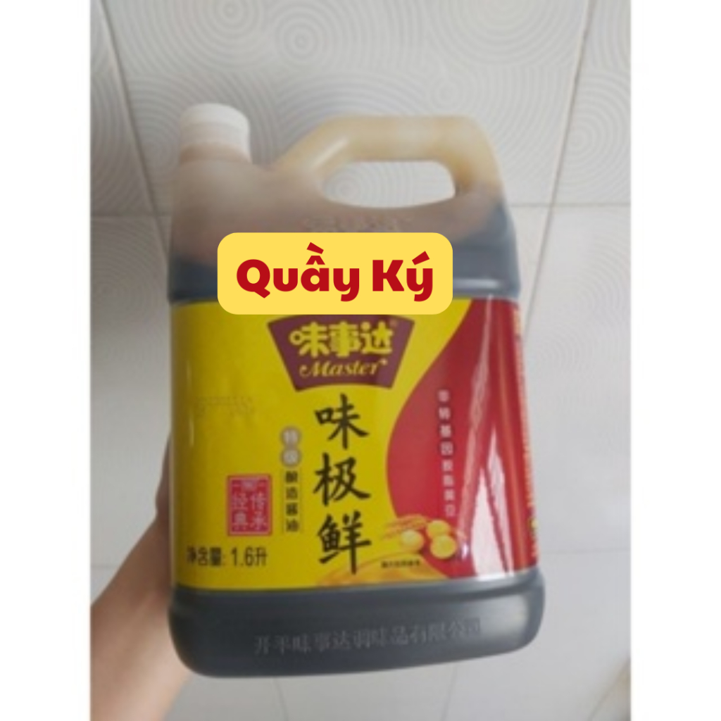 Xì dầu Master can 1.6 lít | Shopee Việt Nam
