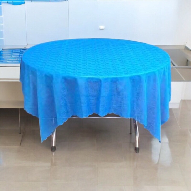 khăn bàn tròn inox kt 1.2m( 10 người) nhiều màu | Shopee Việt Nam