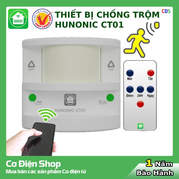 Thiết Bị Chống Trộm Và Báo Khách Thông Minh Hunonic CT01 - An Toàn và Tiện Lợi | Shopee Việt Nam