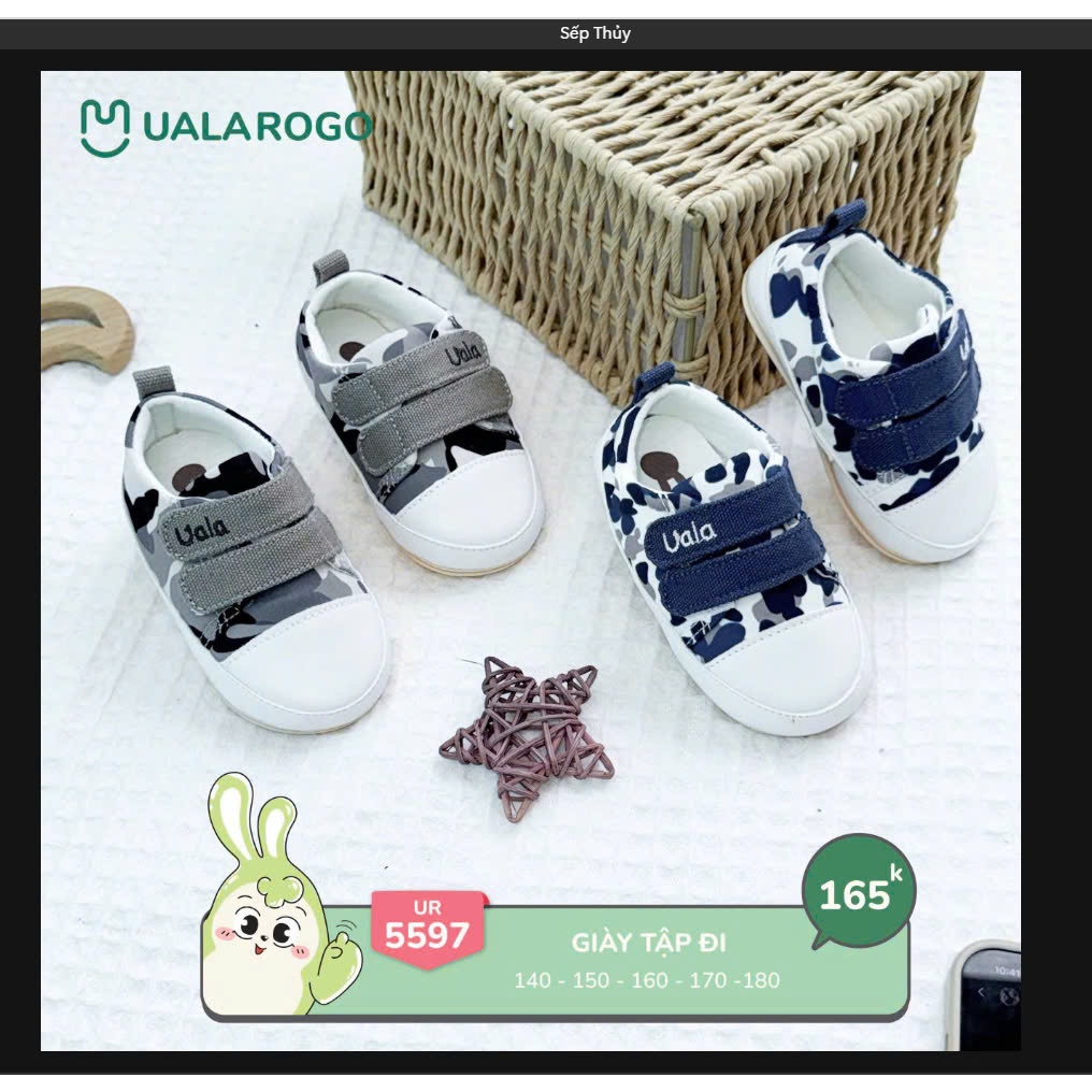 Uala rogo - Giầy tập đi UR5597 | Shopee Việt Nam