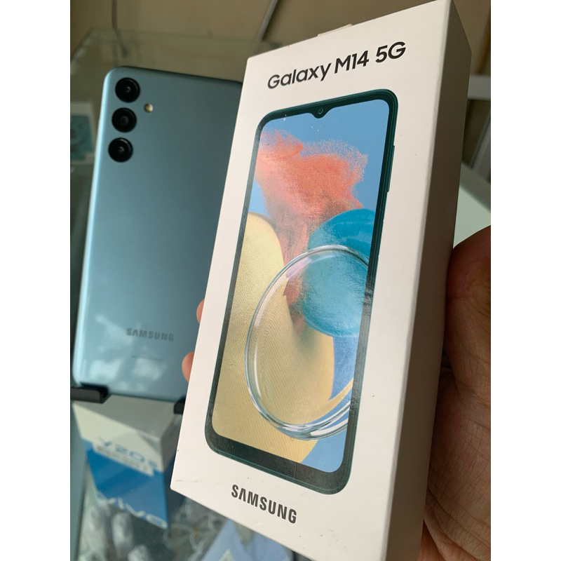 Điện thoại samsung galaxy m14 5G , Ram 4GB, Rom 128GB, hàng chính hãng ...