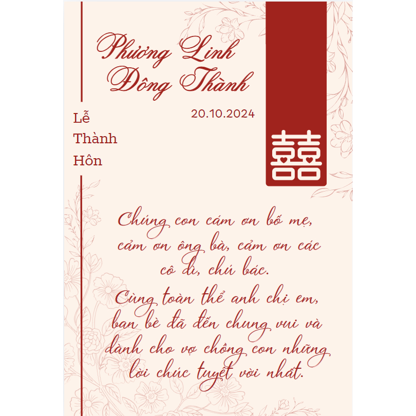 [COMBO 4C-10C] - Tag Cảm Ơn ngày ăn hỏi, lễ cưới size 9.8x14.2cm ...